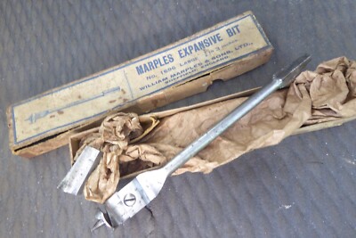 Marples Expansive Bit No. 1696 - Large - 7/8" - 3" - Some Pitting - As ...