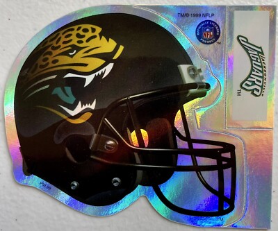 1999 NFL 3D Helmets “ Jacksonville Jaguars ” Sticker/Decals | eBay