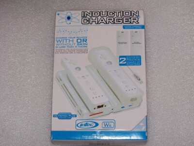 Intec Dual Controller Induction Charger Station For Nintendo Wii "New ...