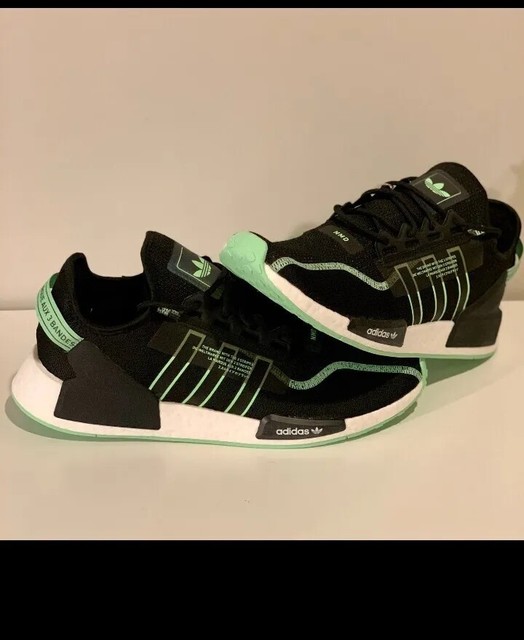 Size 14 - adidas NMD R1 V2 Black Glory Mint 2022 for sale online | eBay