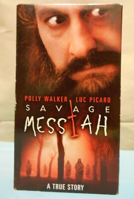 Savage Messiah (VHS) 2002 true-life thriller Polly Walker Luc Picard ...