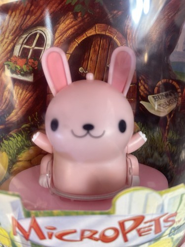 2002 Tomy MicroPets Limited Edition Collectibles 4297 Pink Rabbit ...