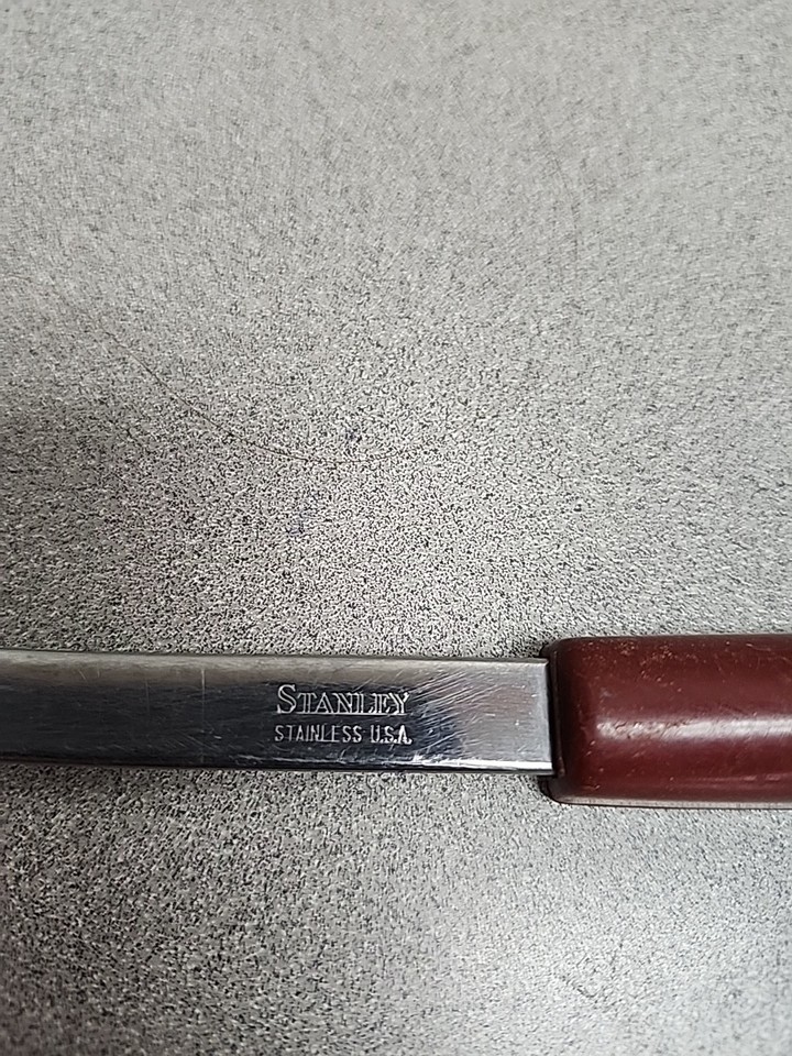 Vintage Stanley Slotted Spoon Stainless Steel USA | eBay