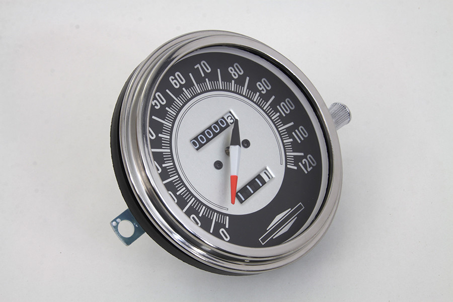 Speedometer with 2:1 Ratio for Harley Flathead Knucklehead Panhead EL ...