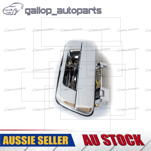 Rear Tail Gate Tailgate Handle Chrome No Key Hole For Holden Rodeo Ute ...