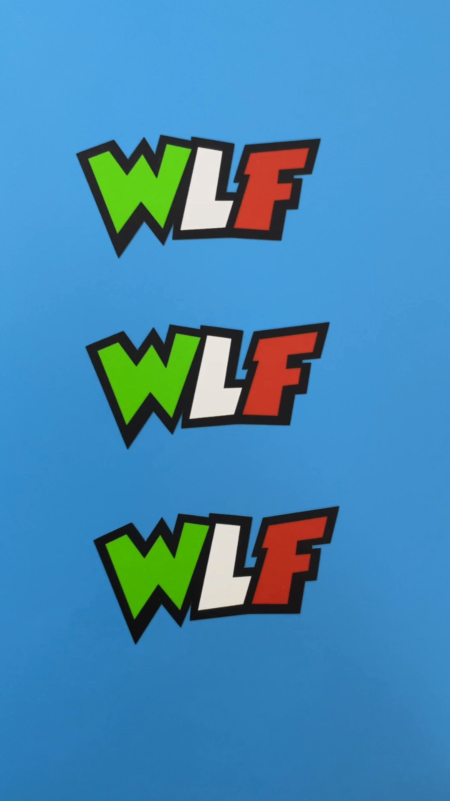 Valentino Rossi WLF Stickers 3 X 6cm AUTOCOLLANT Pegatina Aufkleber ...