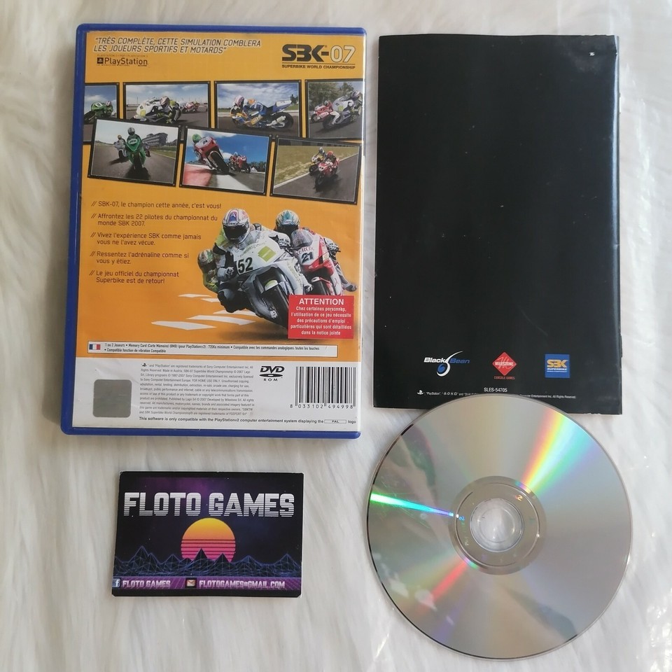 Jeu SBK-07 Superbike World Championship PS2 Complet CIB PAL FR - Floto ...