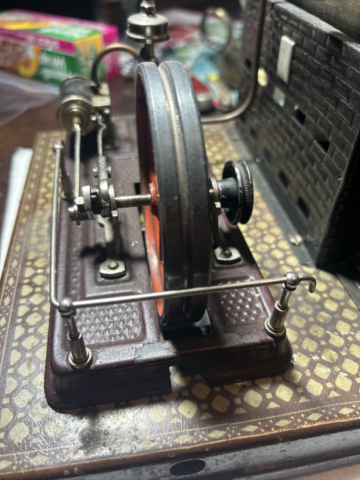 Bing Marklin Doll Steam Engine Power plant Antique Toy | eBay