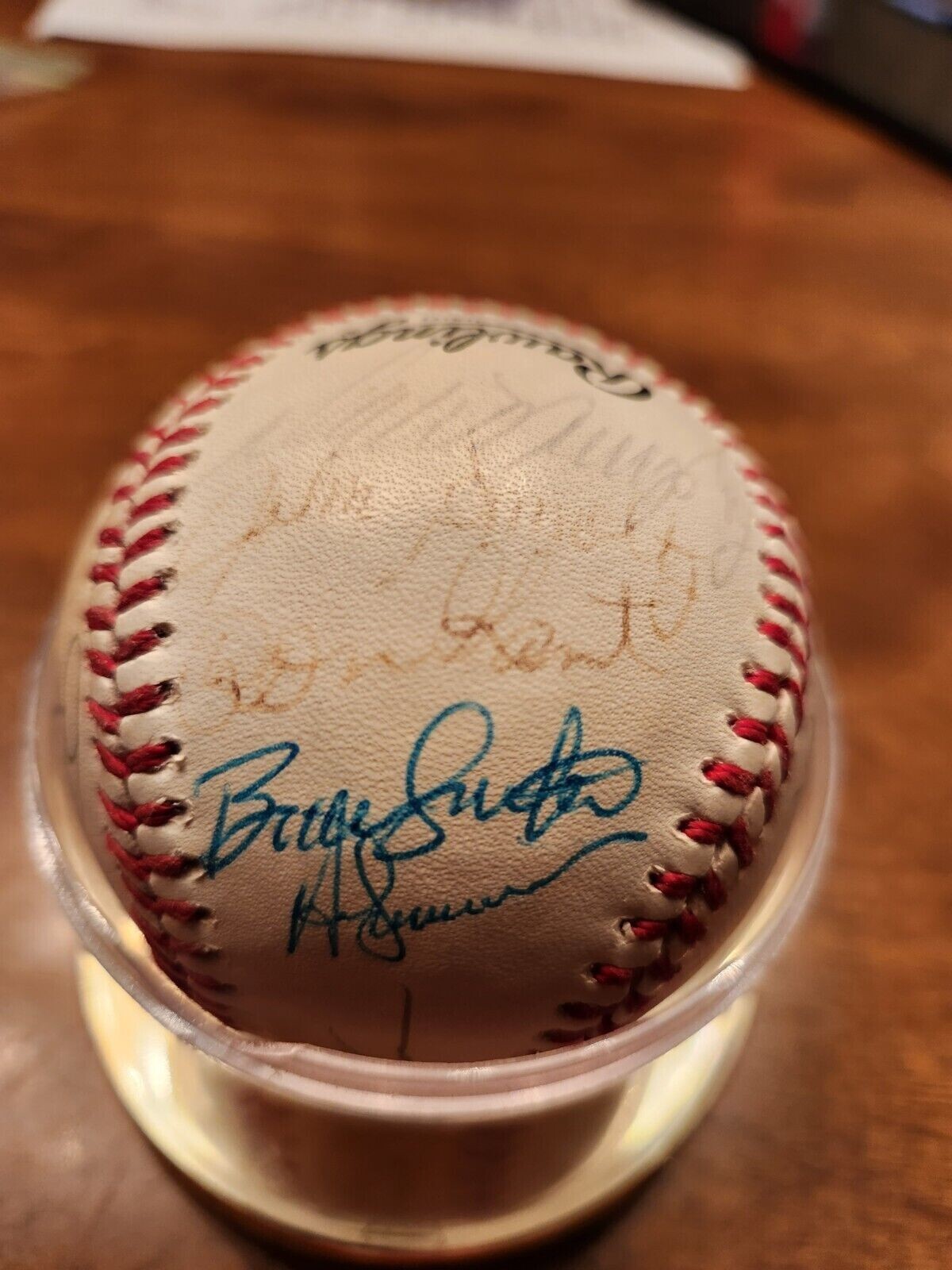 1988 Atlanta Braves Team Signed Baseball Autograph Glavine Smoltz ...