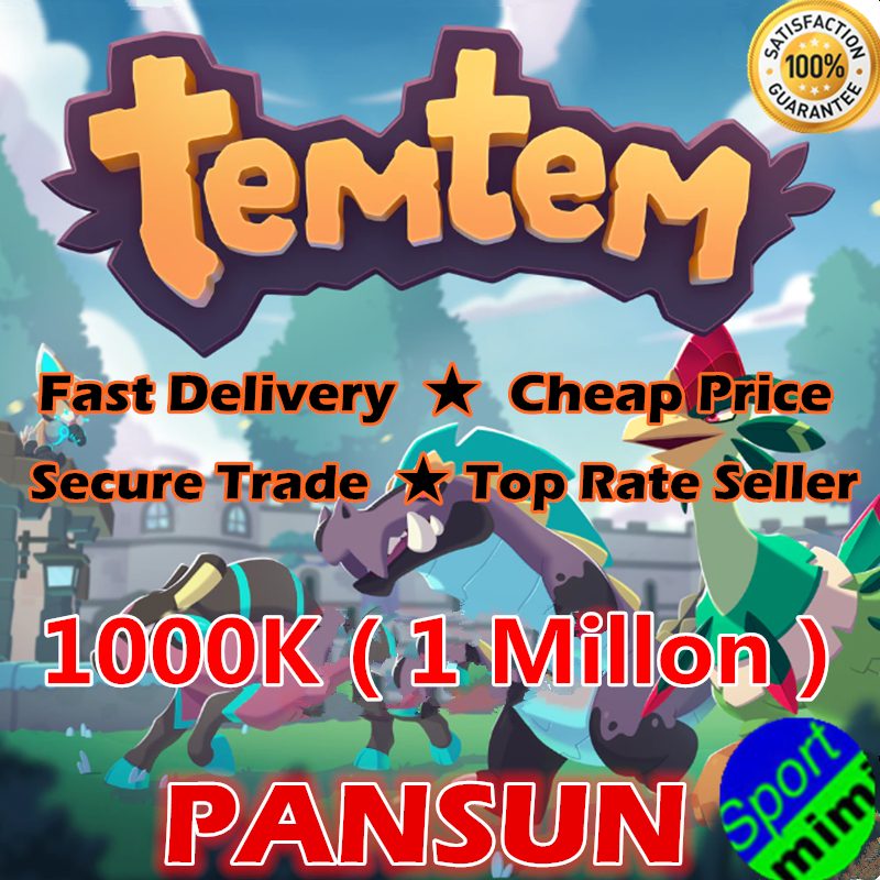 Temtem Pansuns 1M / 1.000.000 Pansun Alle Plattformen sicher schnelle Lieferung | eBay
