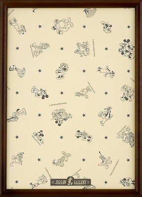Wooden puzzle frame Disney jigsaw panel 300 pieces for Brown ...