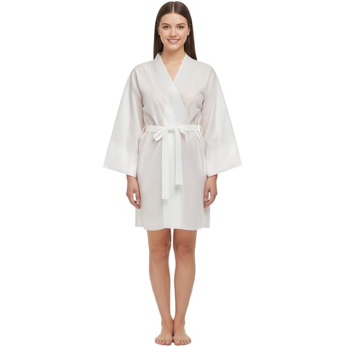 Appearus Disposable Spa Robe Kimono Bathrobe for Women and Men, One ...