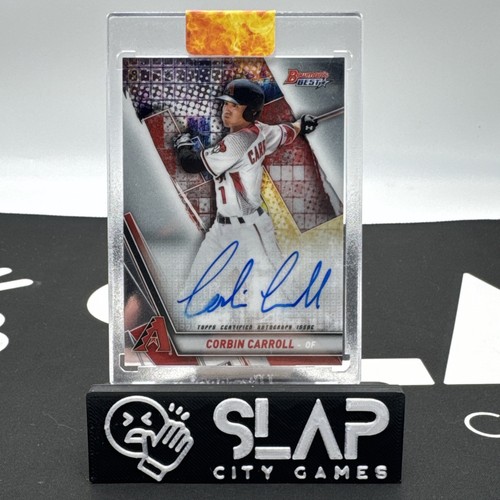 2019 Bowman's Best - Autographs #B19-CC Corbin Carroll (AU, RC) See ...