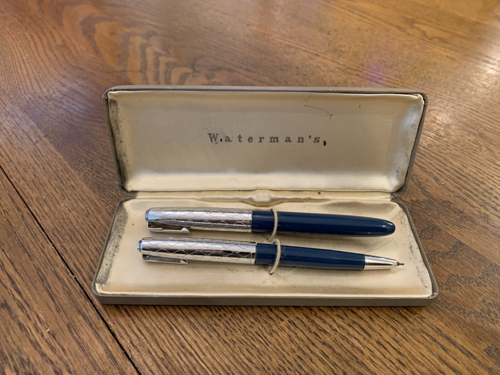 Waterman’s Ideal Vintage 14kt GF Nib Fountain Pen and Lead Pencil ...