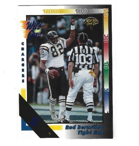 Rod Bernstine Card 1992 Wild Card 5 Stripe #29 | eBay