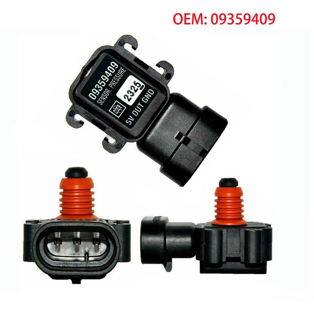 09359409 Manifold Absolute Pressure Map Sensor For Buick Cadillac ...