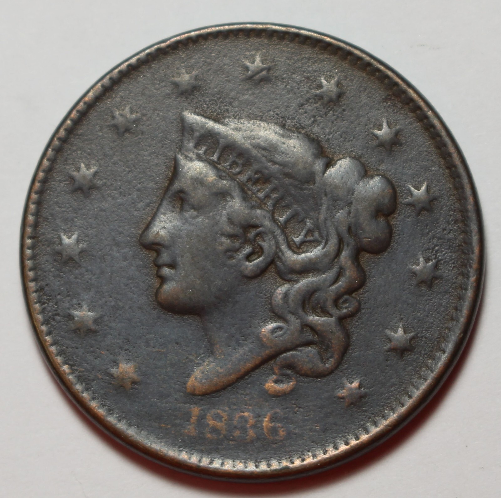 1836 Large Cent RT179 | eBay