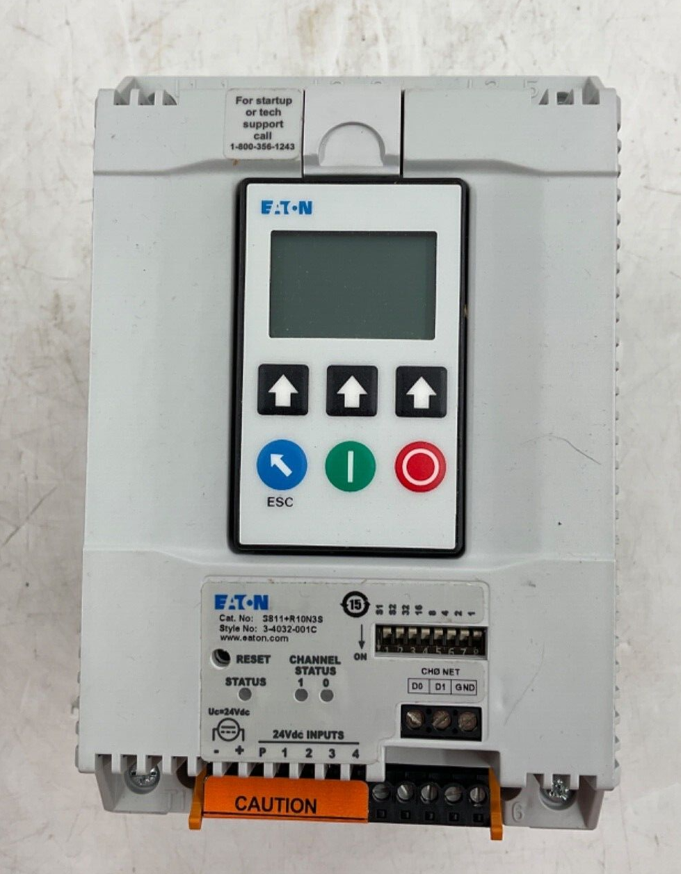 NEW EATON S811+R10N3S REDUCED VOLTAGE SOFT STARTER S801+R10N3S HP 100 ...