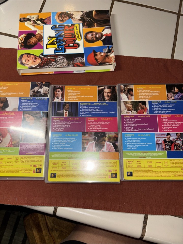 In Living Color: Season 1 (DVD, 1990) 24543105176| eBay