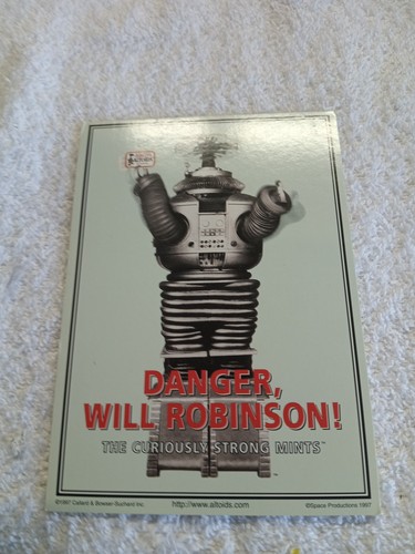 Max Racks Danger, Will Robinson! Altoids Postcard 1997 | eBay