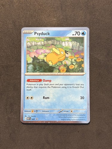 Psyduck 007 Black Star Promo Mega Evolution Pokemon TCG NM-Mint | eBay