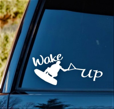 Wakeboard Water Skiing Decal Sticker Ski Vest Boat Sports Boogie Board ...