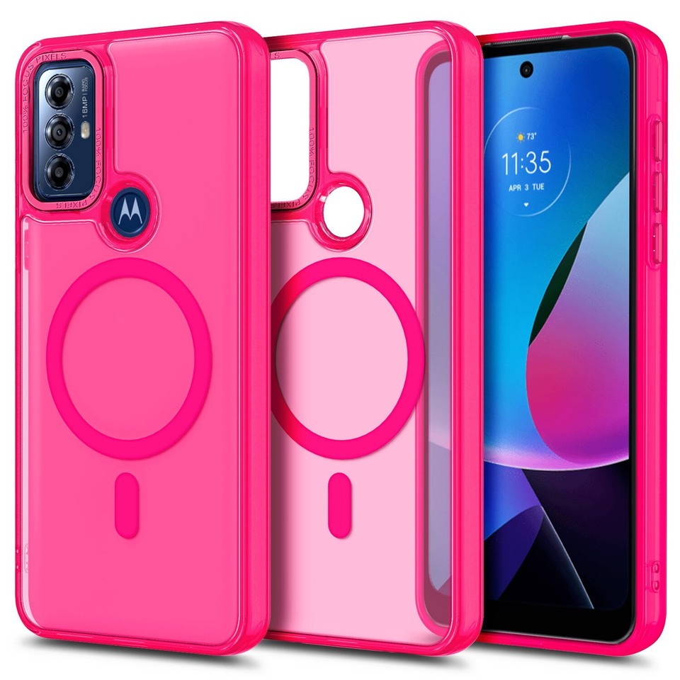 For Motorola Moto g GO (XT2163-7) Case Magsafe Slim Protector Phone ...