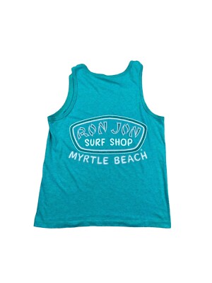 Ron Jon Surf Shop Myrtle Beach Green Tank Top Size S | eBay