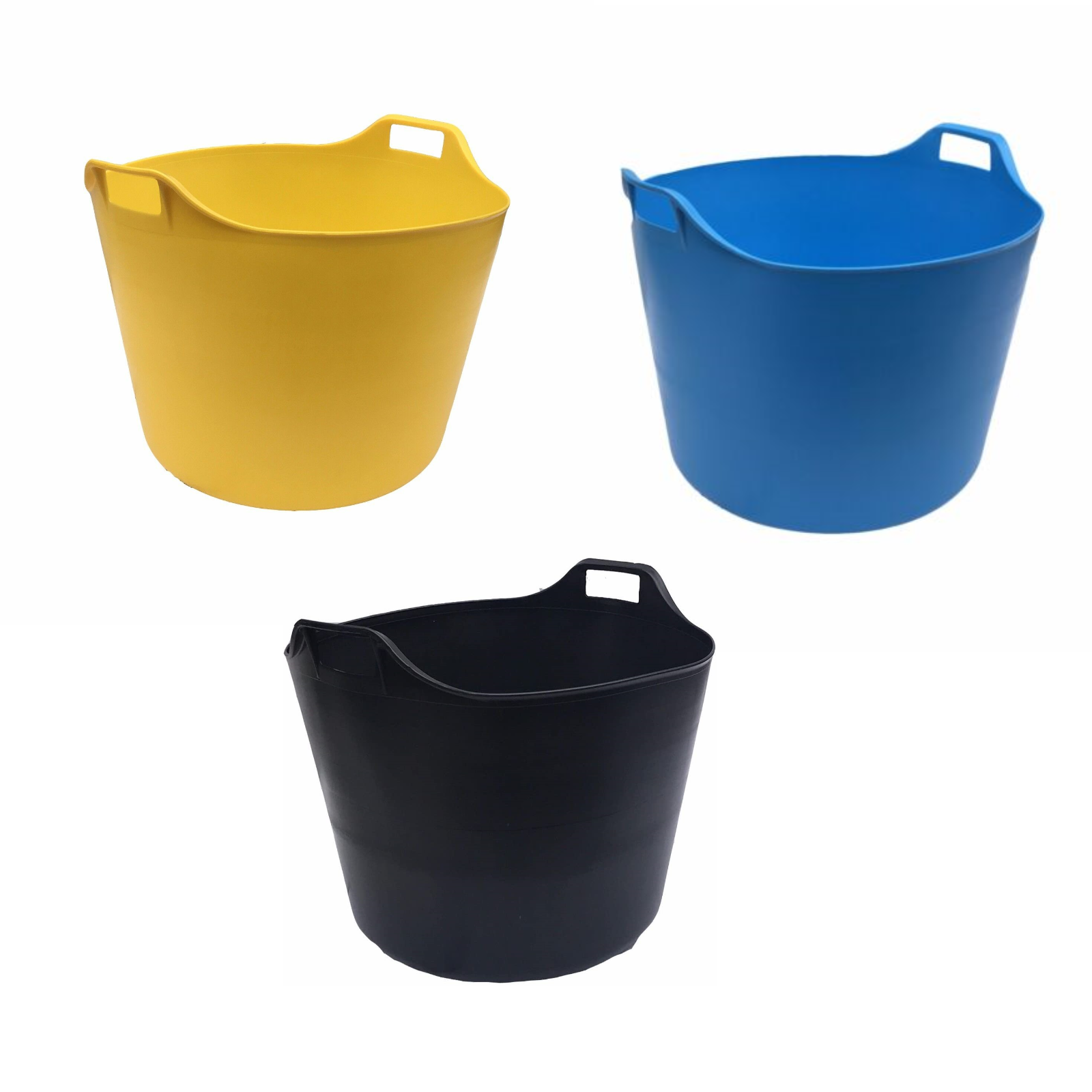 75L Flexi Tubs / 3 Gallon (14 Litres) Bucket Home Garden Plastic ...