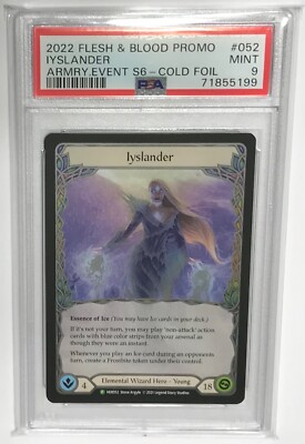Flesh and Blood Iyslander COLD FOIL #052 FaB Promo Hero Armory Event ...