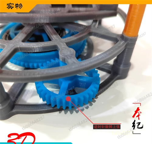 Tri-Axial Tourbillon Model Baizhi Movement DIY Handmade3D Printed | eBay