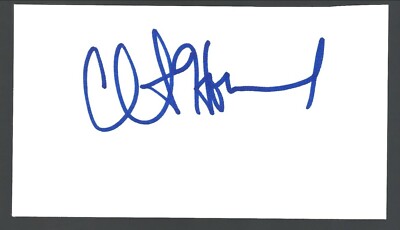 CLINT HOWARD AUTOGRAPHED INDEX CARD COA WRAITH STAR TREK WATERBOY | eBay