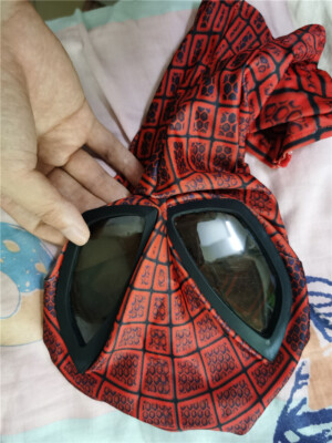 Upgraded The Amazing Spider-Man Mask Cosplay Costume Spiderman ...