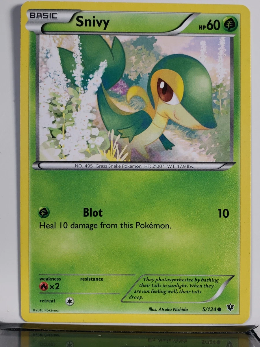 Snivy Ex Card