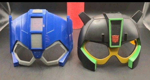 Transformers Masks Optimus Prime & Grimlock McDonalds Happy Meal Toy ...