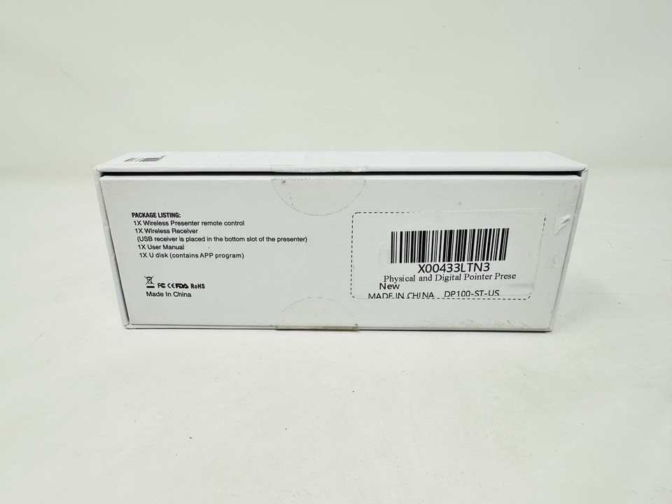 Physical & Digital Pointer Clicker Remote For Presentations w/Laser NEW ...