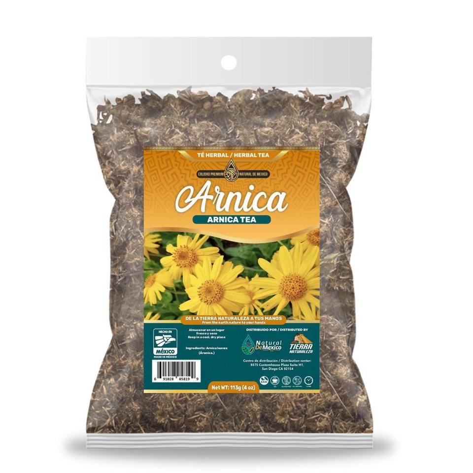 Arnica Té Herbal 113g - 4oz / Arnica Herbal Tea 113g -4 oz | eBay