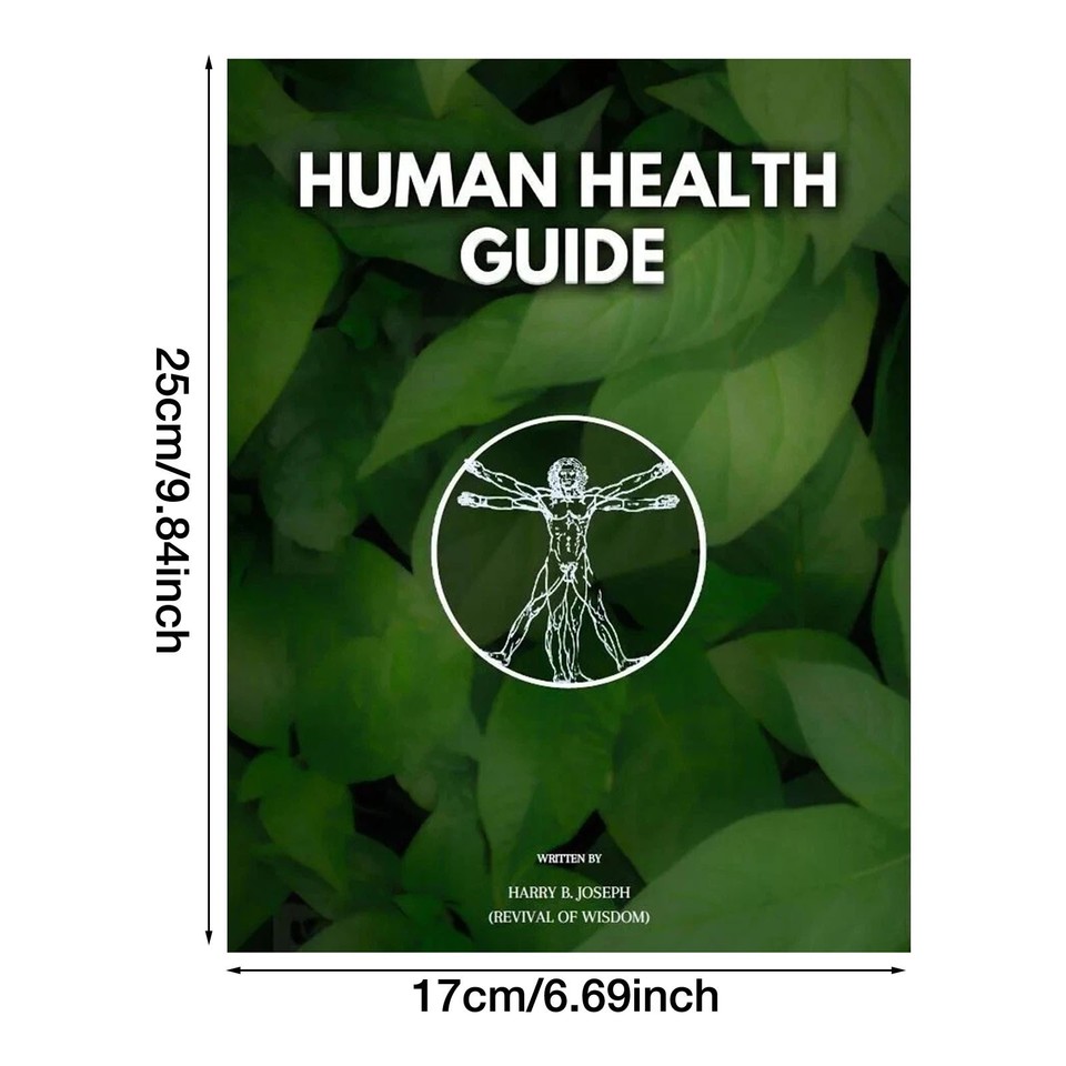 Harry B. Joseph 3- Book Sets Book Of Wisdom Volume 1 & 2 & Human Health ...