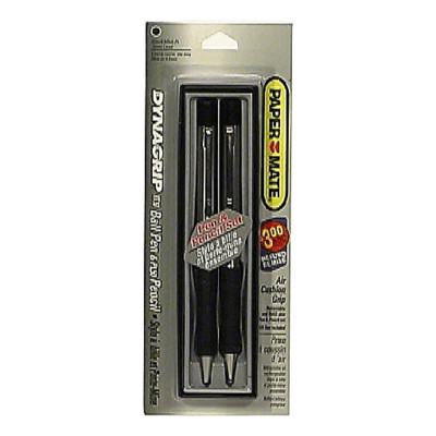 Papermate Dynagrip Rt50 Stainless Steel Ballpoint Pen & Pencil Set New ...