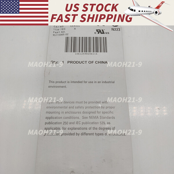 Allen Bradley 1734-TBS POINT I/O Module Terminal Base New Sealed Free ...