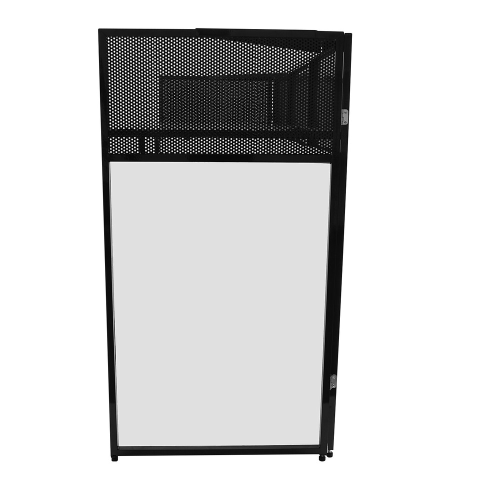 DJ Event Facade Black White Scrim Metal Frame Booth + 23“x73” Flat ...