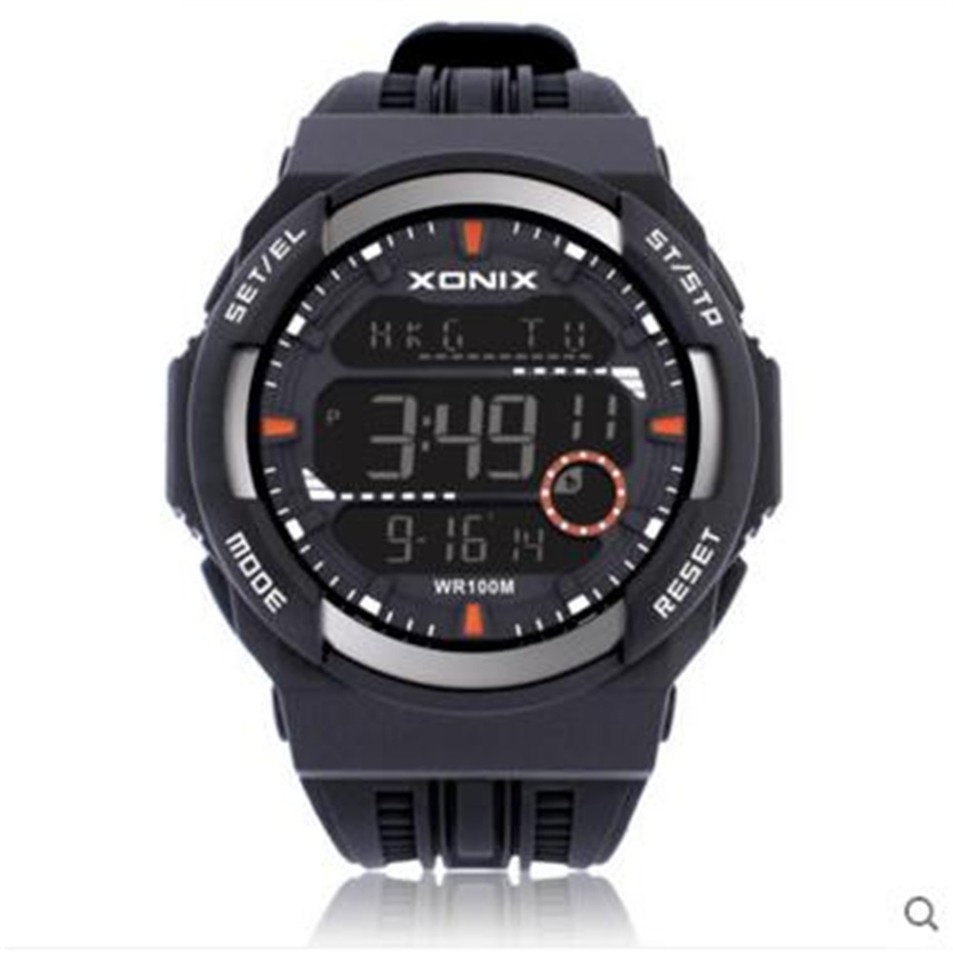 Xonix Men Sports watch Digital WR100m Multifunction Outdoor Watch World ...