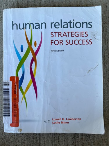 Human Relations : Strategies for Success by Leslie Minor-Evans and ...