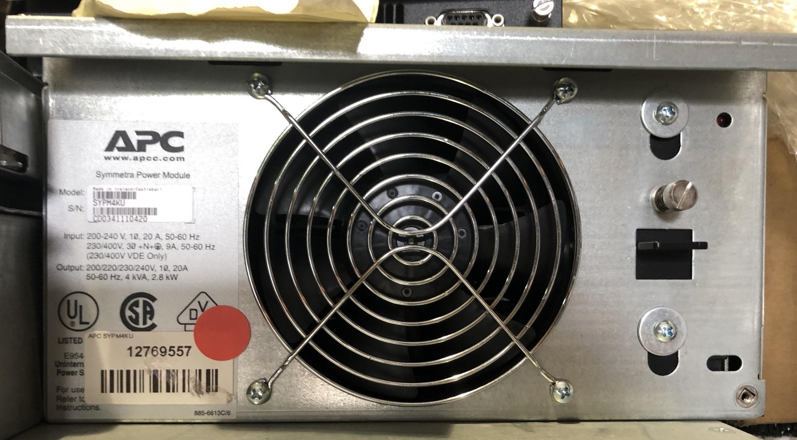 APC SYPM4KU Power module for APC Symmetra UPS - 30d RTB warranty | eBay UK