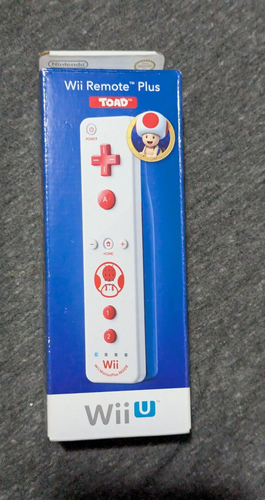 Nintendo Wii U / Wii - Toad Wii Remote Plus Controller - NEW SEALED | eBay