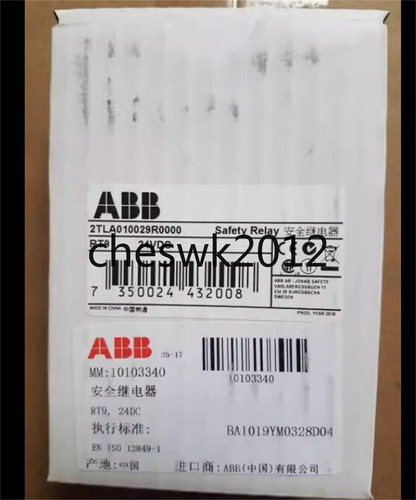 1PCS NEW IN BOX ABB Safety relay RT9 24VDC 2TLA010029R0000 | eBay