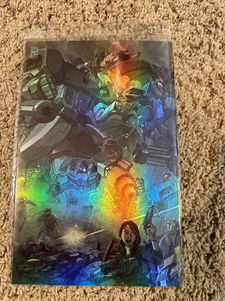 TRANSFORMERS GI JOE #1 Dream Wave Holo Foil VARIANT 2003 | eBay