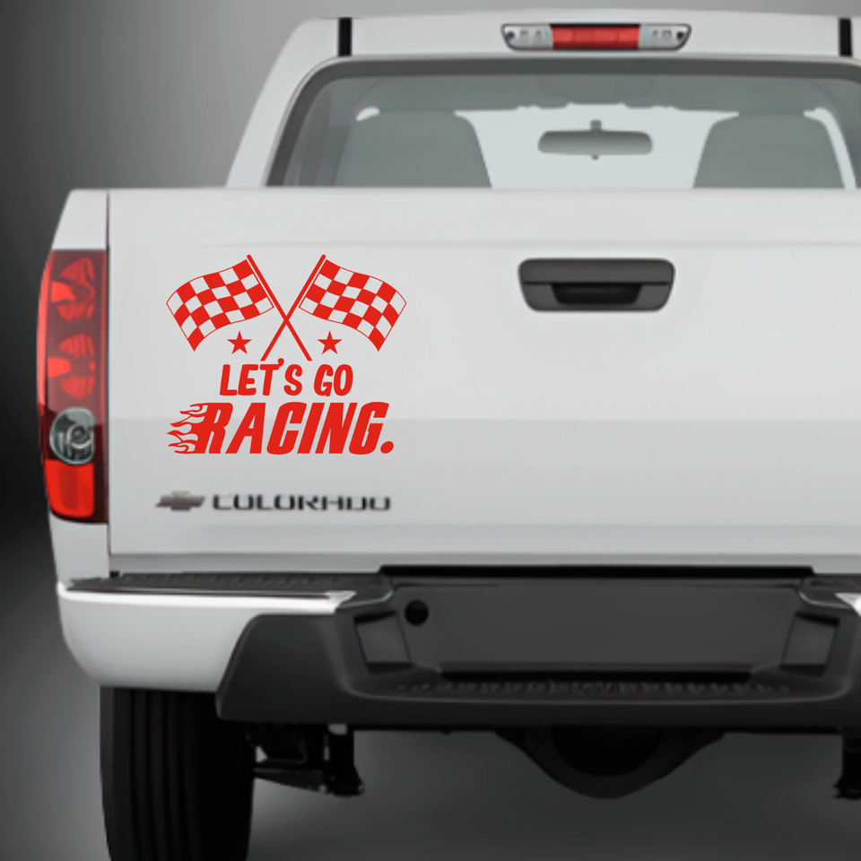 Checkered Racing Flag Decal Stickers Rally Finish Line JDM Track 22 ...