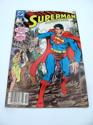 Superman #10 (1987) FN+ DC Comics Super Menace of Metropolis John Byrne ...