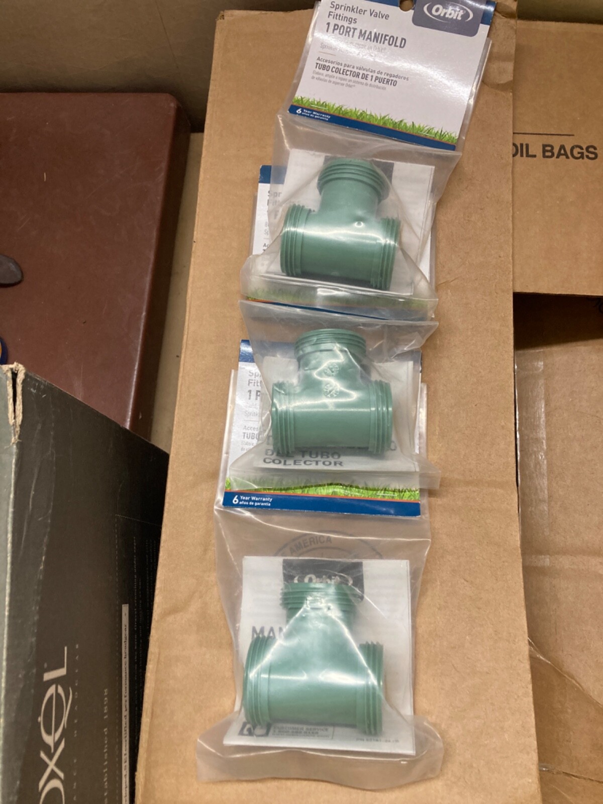 1 PORT MANIFOLD Orbit Sprinkler Valve Fitting 57181 build/repair ...